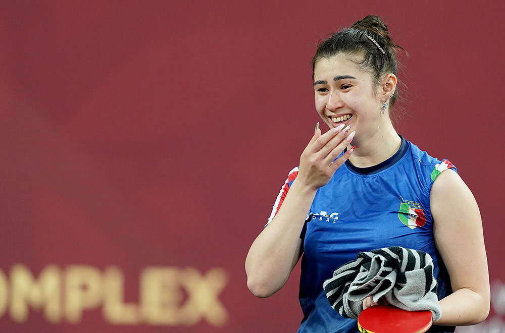 Tennis tavolo - Gaia Monfardini terza a Lagos nel doppio misto con ...